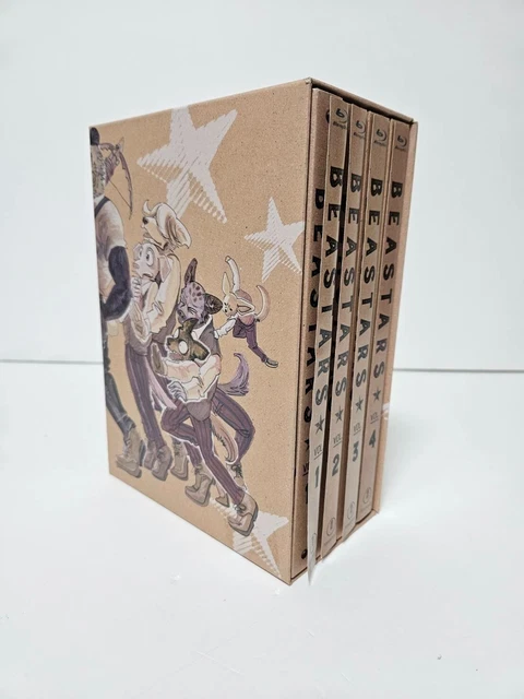 BEASTARS VOL.1 -4 Prima Edizione Limitata Blu-ray Disc Set Completo BOX ...