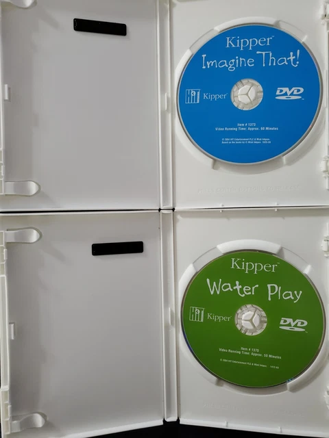 KIPPER DVD LOT: Imagine That! and Water Play Animated HIT Entertainment ...