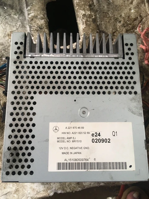 MERCEDES S CLASS W 221 2006-2013 Amplifier Model Mr1510 A2218704689 £200.00 - PicClick UK