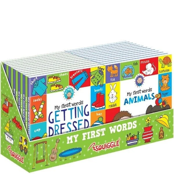 SQUARE MY FIRST Board Book - Toddlers Children Learning Animals Single ...