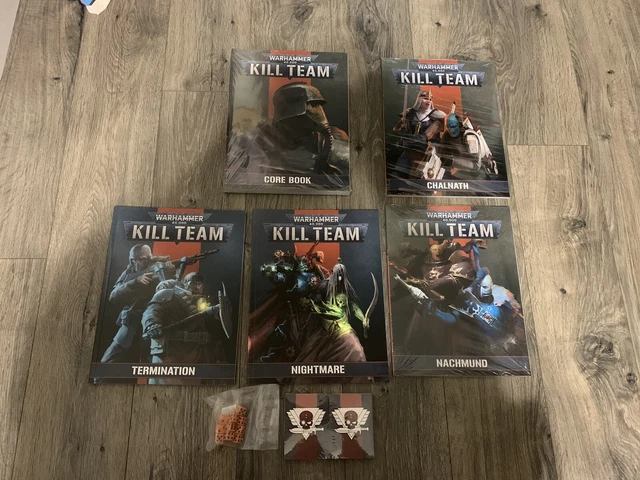 40K KILL TEAM Book Lot x6--Core Octarius Nightmare Chalnath Nachmund ...