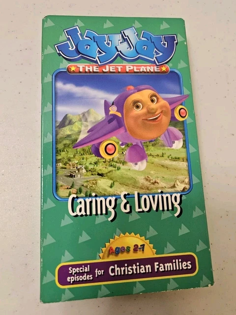 JAYJAY THE JET plane Caring & Loving VHS RARE 2000 Jay Jay Vintage £17. ...