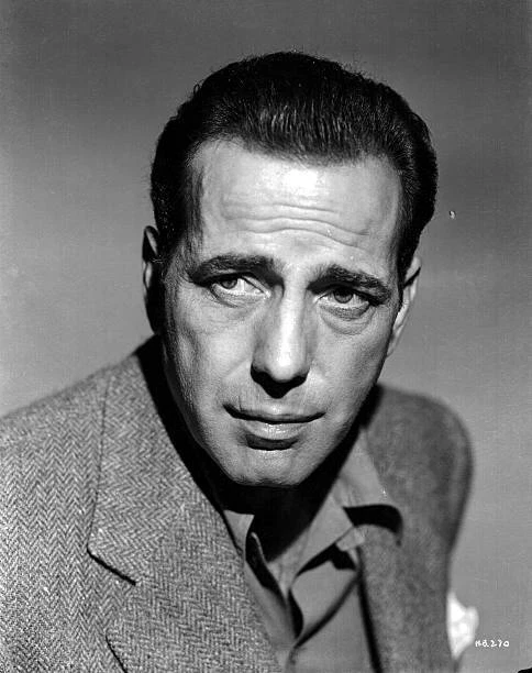 HEADSHOT OF ACTOR Humphrey Bogart for Warner Bros Studios 1946 Old ...