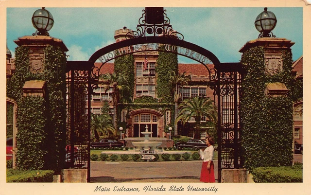 TALLAHASSEE FL FLORIDA State University FSU Campus Iron Gate Vtg ...