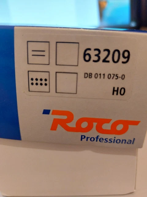 ROCO HO 63209 D8011075-0, STEAM LOCO, Locomotive model train. New old ...