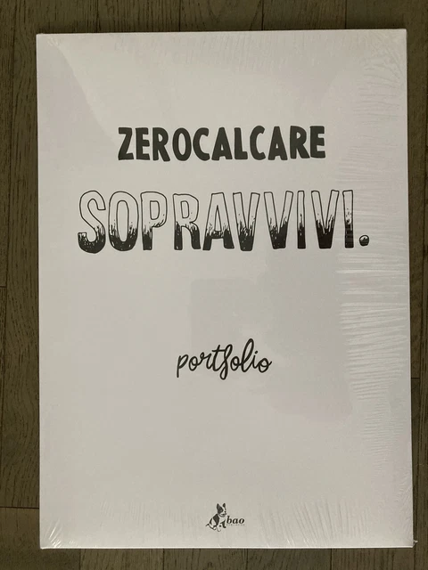 ZEROCALCARE PORTFOLIO SOPRAVVIVI esclusiva Lucca Comics and Games 2023 EUR 89,00 - PicClick IT