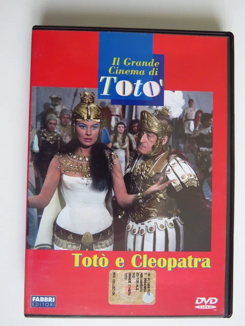 TOTÒ E CLEOPATRA, regia di Fernando Cerchio (1963) DVD Film Commedia ...