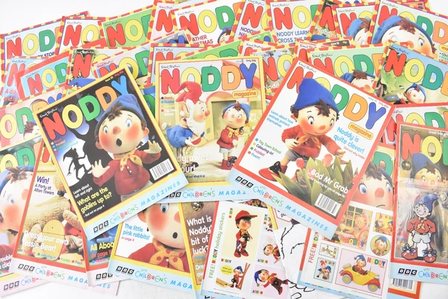 COLLECTION OF RETRO Enid Blyton's Noddy Magazines 1-100 with 9 Missing ...