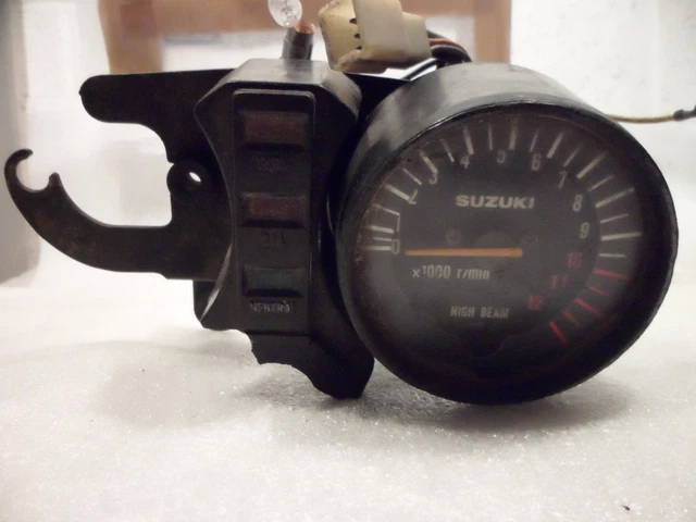 SUZUKI GT50 REV counter tacho and mount £30.00 - PicClick UK