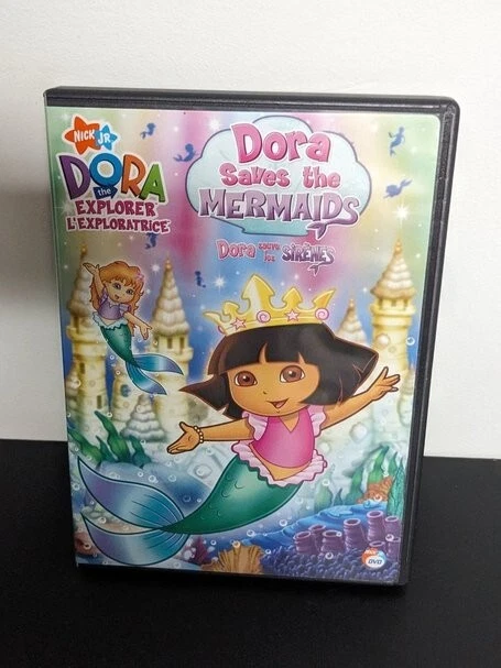 DORA THE EXPLORER - Dora Saves the Mermaids (DVD, 2008, Canadian French ...