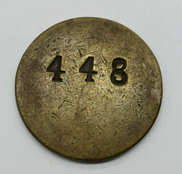 RAILWAY PAY CHECK Token 448 (Ref469) £4.57 - PicClick UK