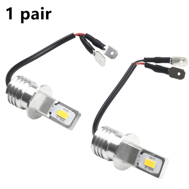 H3 LED FOG Light Bulb Conversion Set Super Bright DRL Lamp 3000K 80W New $24.11 - PicClick AU