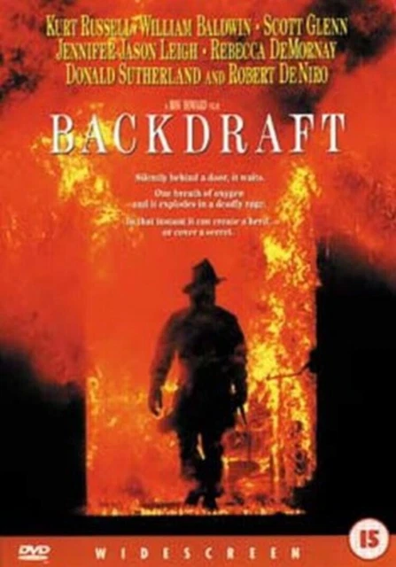 BACKDRAFT (DVD) SCOTT Glenn Jennifer Jason Leigh Rebecca DeMornay ...