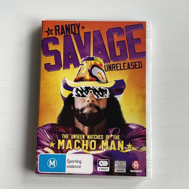 WWE RANDY SAVAGE Unreleased Unseen Matches of the Macho Man DVD Region ...