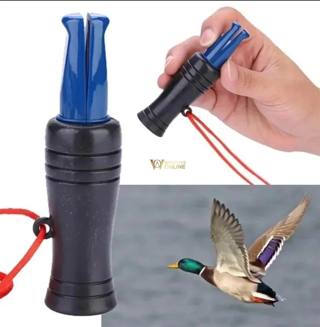DUCK CALL DECOY Whistle Shooting Hunting Mallard Drake Caller with ...