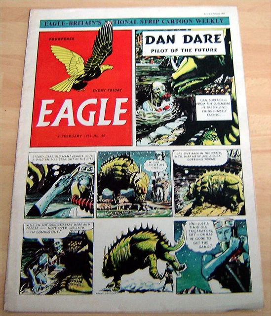 EAGLE COMIC VOL.1 No.44,1951 - COMPLETE - DAN DARE Frank Hampson - £8.50 - PicClick UK