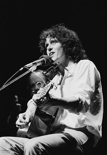 SCOTTISH SINGER SONGWRITER Donovan performing in 'The Secret Polic ...