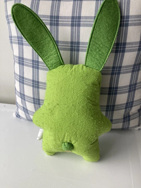FUGGLER RABID RABBIT Plush Soft Toy Green Funny Ugly Monsters - Approx ...