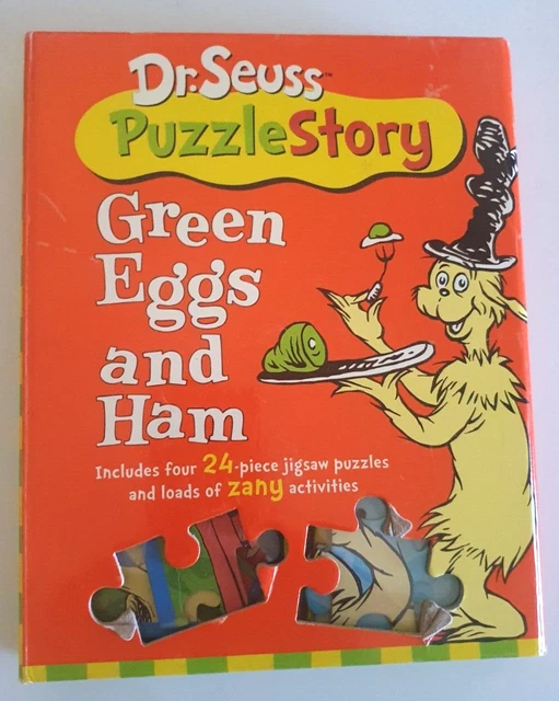 DR SEUSS PUZZLE Story Green Eggs & Ham and The Cat in the Hat ...