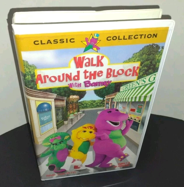 BARNEY - WALK Around the Block with Barney (VHS, 1999) $13.50 - PicClick CA
