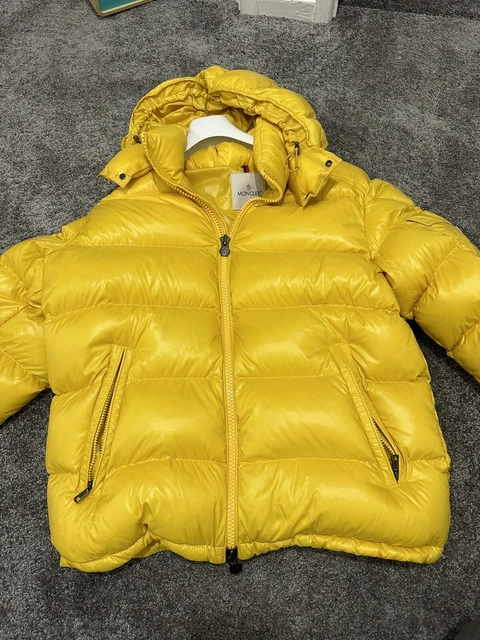 MONCLER MAYA SIZE 5 Yellow £625.00 - PicClick UK