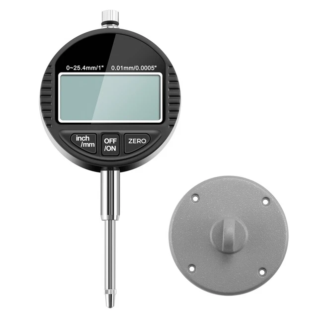 DIGITAL DIAL INDICATOR DTI 0.01mm/.0005" Range 0-25.4mm/1" Clock B7S62526 EUR 21,11 - PicClick FR