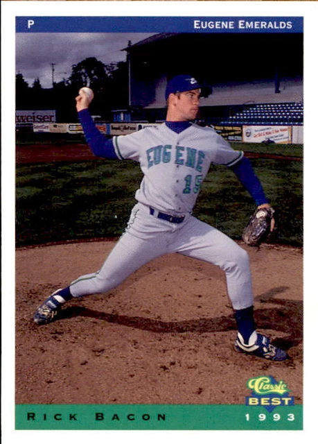 1993 EUGENE EMERALDS Classic/Best #4 Rick Bacon Mount Shasta Californie ...