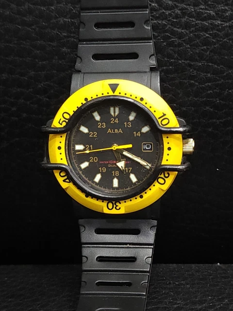 VINTAGE SEIKO ALBA JDM 10 Bar Original Japan Men's Quartz Watch V532-6C20 £52.42 - PicClick UK