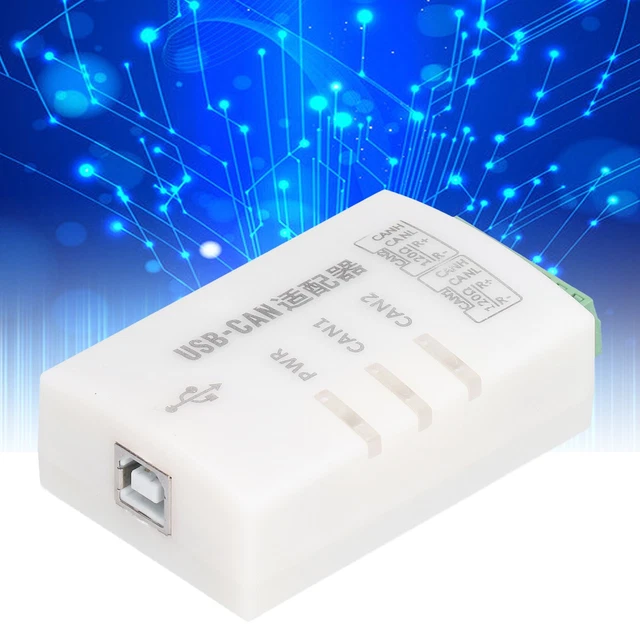 CAN BUS ANALYZER USB Adapter 2 Channel Electronic Components For ZLG ...