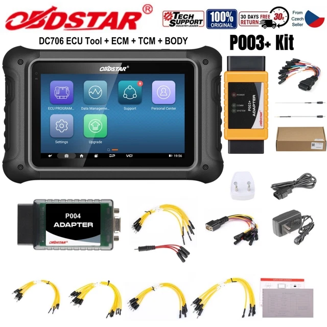 OBDSTAR DC706 E-CU Tool Full Version ECM+TCM+BODY Clone & P003 Adapter ...