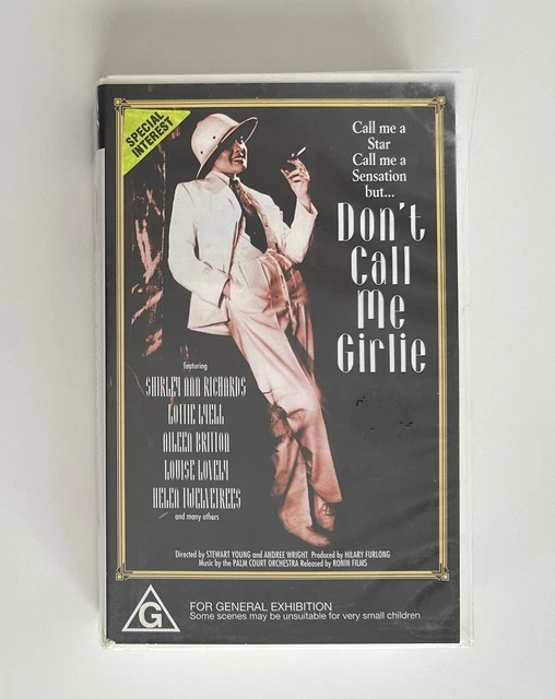 DON’T CALL ME Girlie [VHS] Ronin Big Box Ex-Rental Video Tape ...