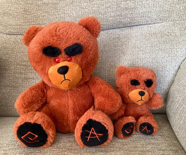 ALTON TOWERS WICKER Man Teddy Bear Plush Soft Toy Bundle £22.99 ...