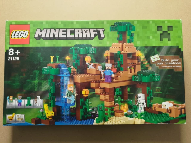 LEGO MINECRAFT: THE Jungle Tree House (21125) £100.00 - PicClick UK