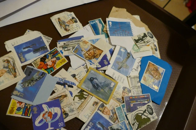 39 PLANES AIRCRAFT British UK GB commemorative postage stamps postal ...