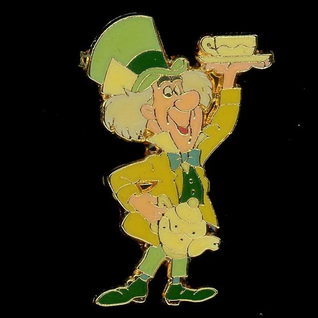 ALICE IN WONDERLAND 45th Anniversary Commemorative Mad Hatter Disney ...
