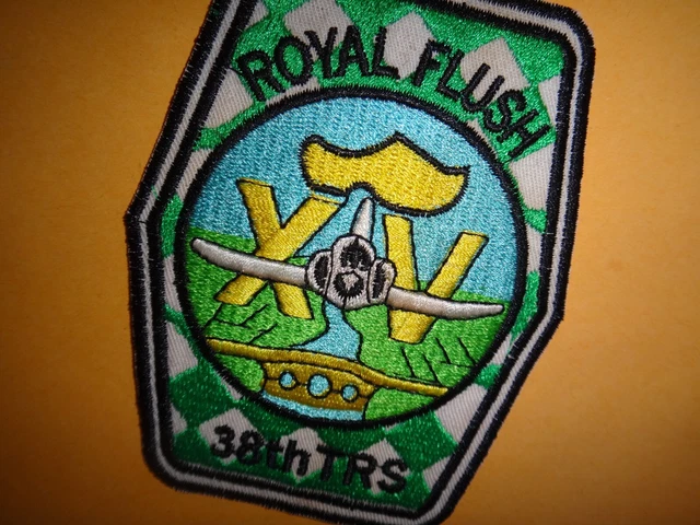 VIETNAM WAR USAF 38th Tactical Reconnaissance Squadron ROYAL FLUSH XV ...
