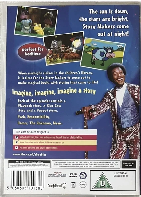 THE STORY MAKERS Dvd Park & Other Stories Oop Rare Childrens Tv £23.99 ...