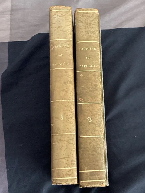 HISTOIRE DE NAPOLÉON et de la Grande Armée 1812, 2 T. DE SÉGUR 1825 carte comple EUR 75,00 ...