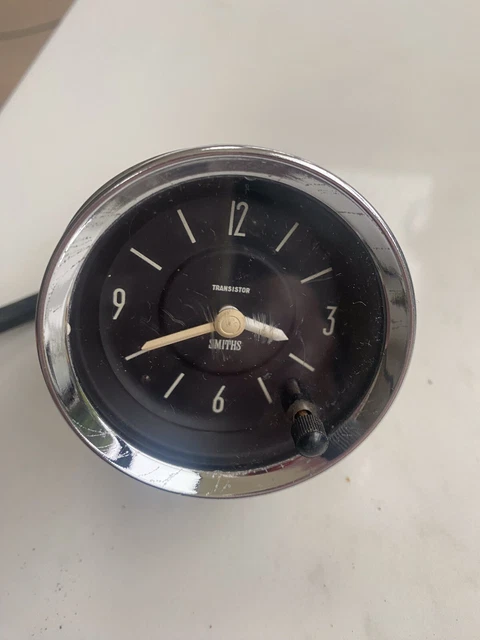 SMITHS CLASSIC TRANSISTOR 12V Car Clock £15.00 - PicClick UK