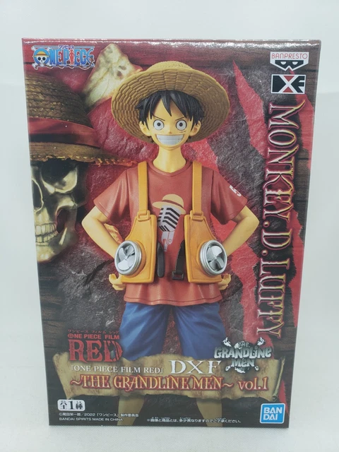 ONE PIECE FILM Red Grandline Men Luffy Figure Bandai Anime Japan US ...
