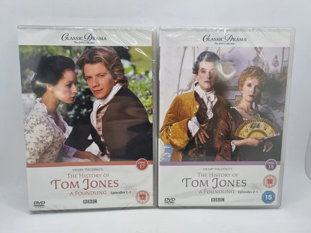 HISTORY OF TOM Jones 1997 BBC Classic Drama DVD Collection Disc 17 18 ...