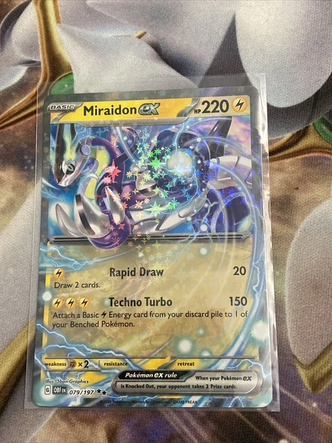 MIRAIDON EX (079/197) Obsidian Flames - Pokemon TCG [Near Mint] $2.00 ...