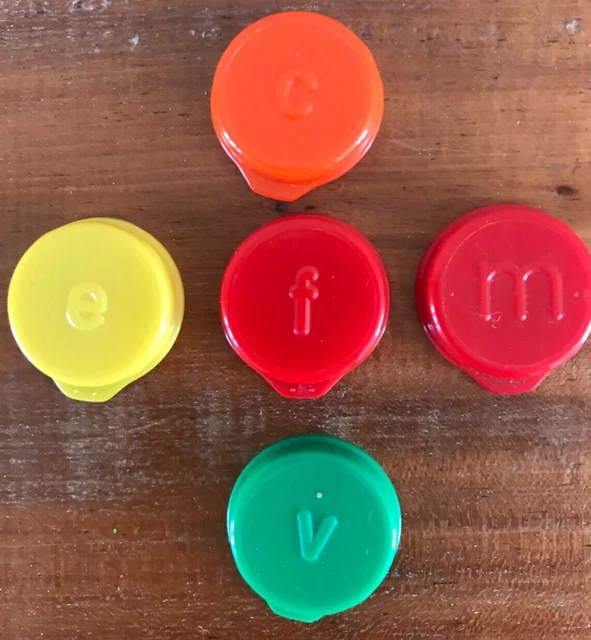 VINTAGE SMARTIES LIDS X 5 £2.00 - PicClick UK