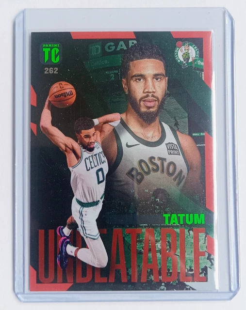 PANINI EUROPE TOP CLASS NBA 2023-24 Autographs TATUM red parallel 262 ...