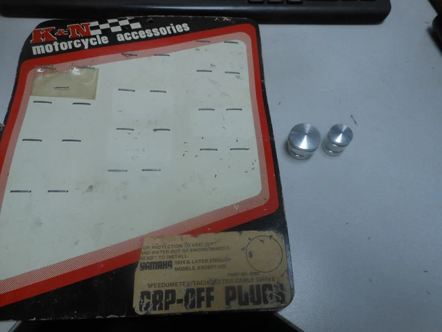 K&N SPEEDOMETER/TACHOMETER CABLE Drive Cap-Off Plugs Fits: Yamaha 74 ...