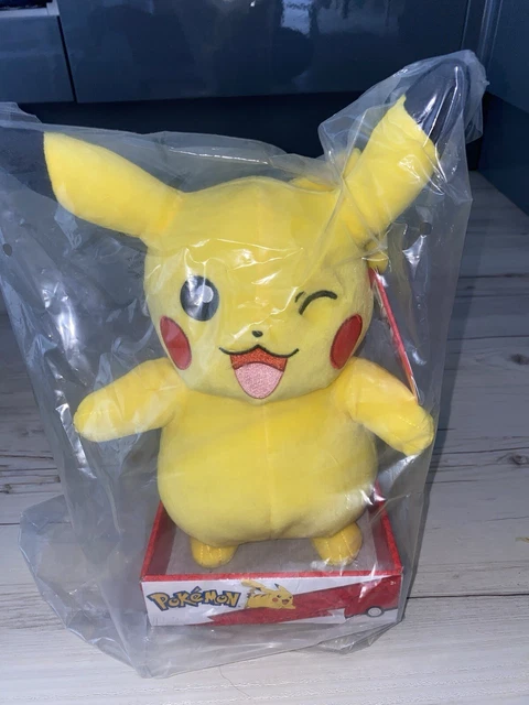 PIKACHU POKEMON TEDDY Plush NEW 12 inch £10.00 - PicClick UK