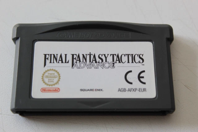 JEU FINAL FANTASY Tactics sur Game Boy Advance ORIGINAL EUR EUR 29,95 ...