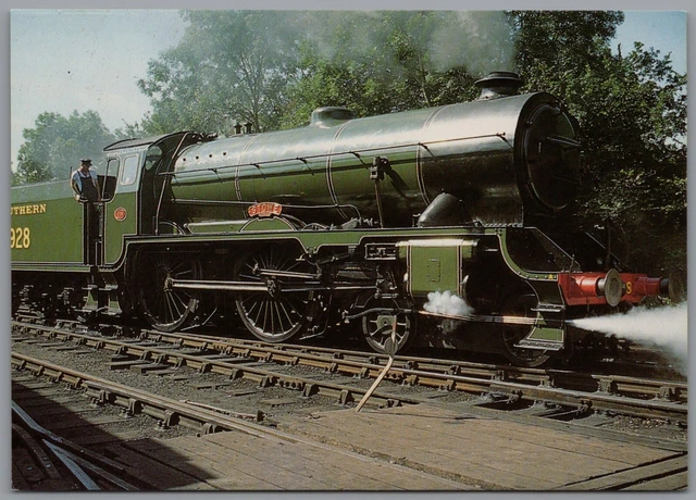 SOUTHERN RAILWAY STEAM Railway Loco Class V Schools 4-4-0 #928 "Stowe ...