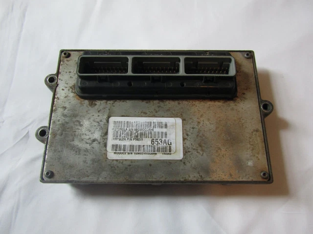 2000 JEEP WRANGLER 4.0L Electronic Control Module Ecu Ecm P56041653Ag ...