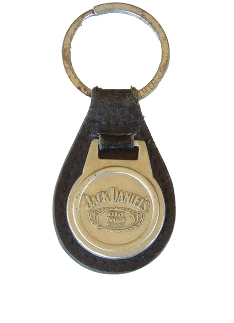 VINTAGE JACK DANIELS AMERICAN WHISKEY OLD No.7 LOGO SOUVENIR KEY CHAIN ...
